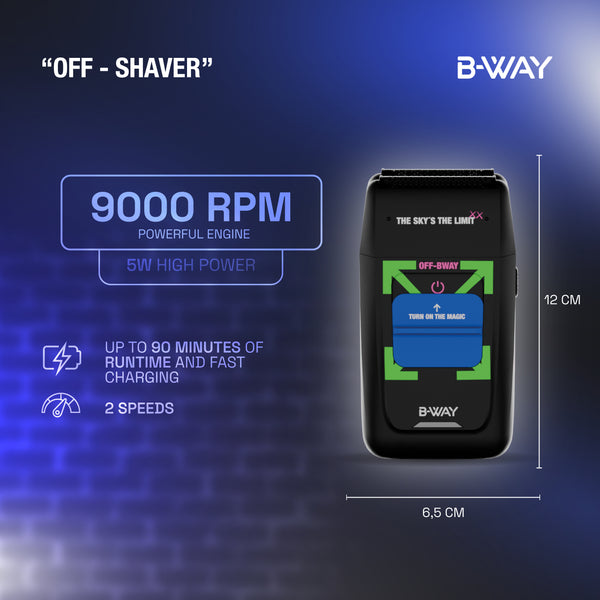 OFF-SHAVER BLACK